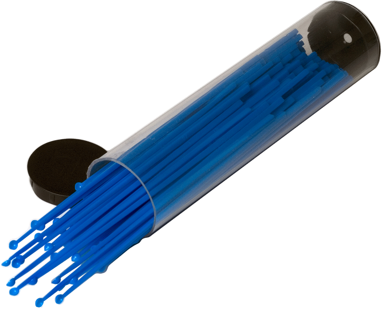 Disposable Antistatic Blue Polypropylene Micro Sample Transfer Scoops,