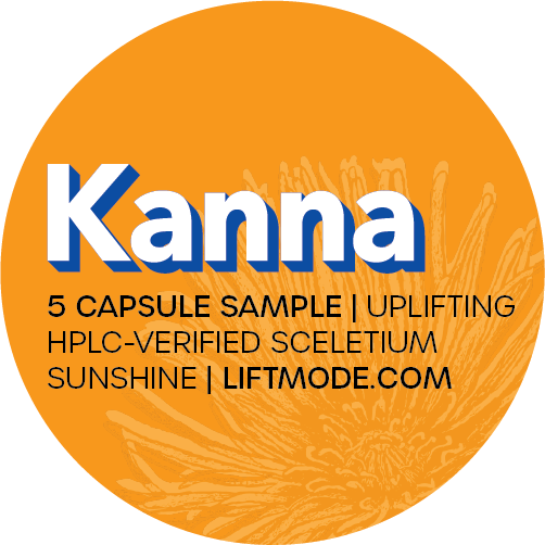 Kanna Extract 50mg Capsules - Sample