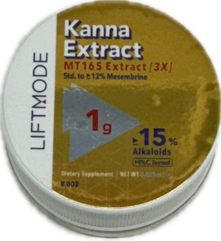 Kanna "3x" MT165 - 15+% Alkaloid Powdered Resin Extract